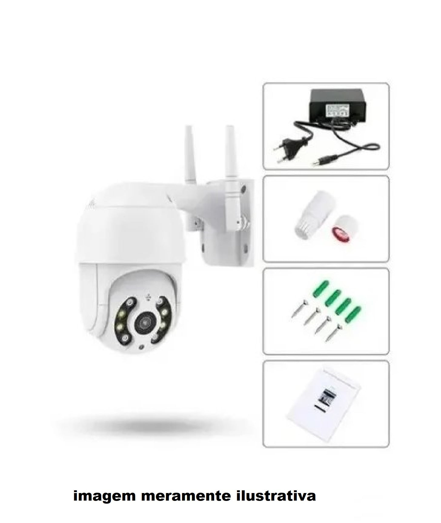 Somos Importador e distribuidor de Camera de Segurança IP Wireless JT ...