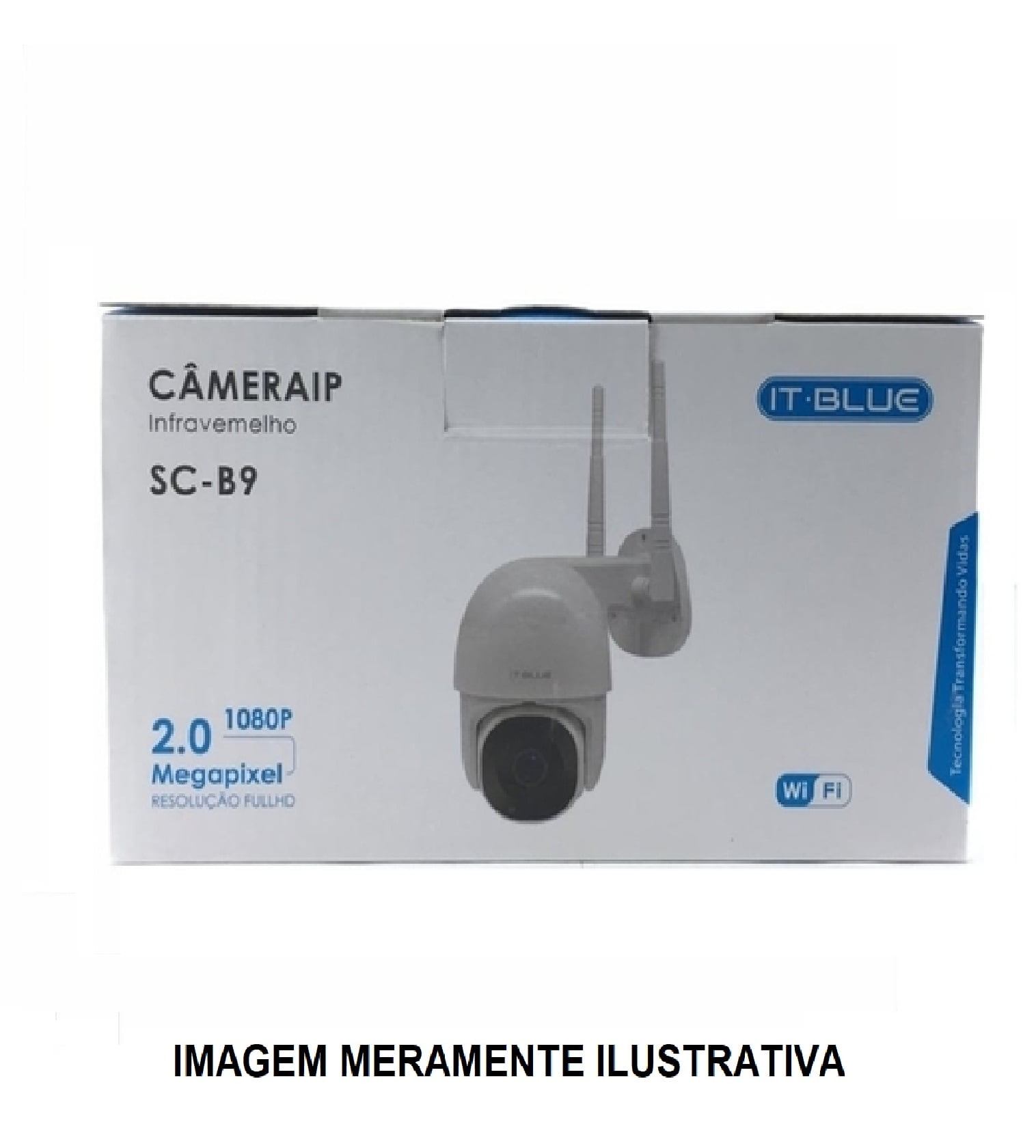 Somos Importador e distribuidor de CAMERA IP EXTERNA IT-BLUE SC-B9
