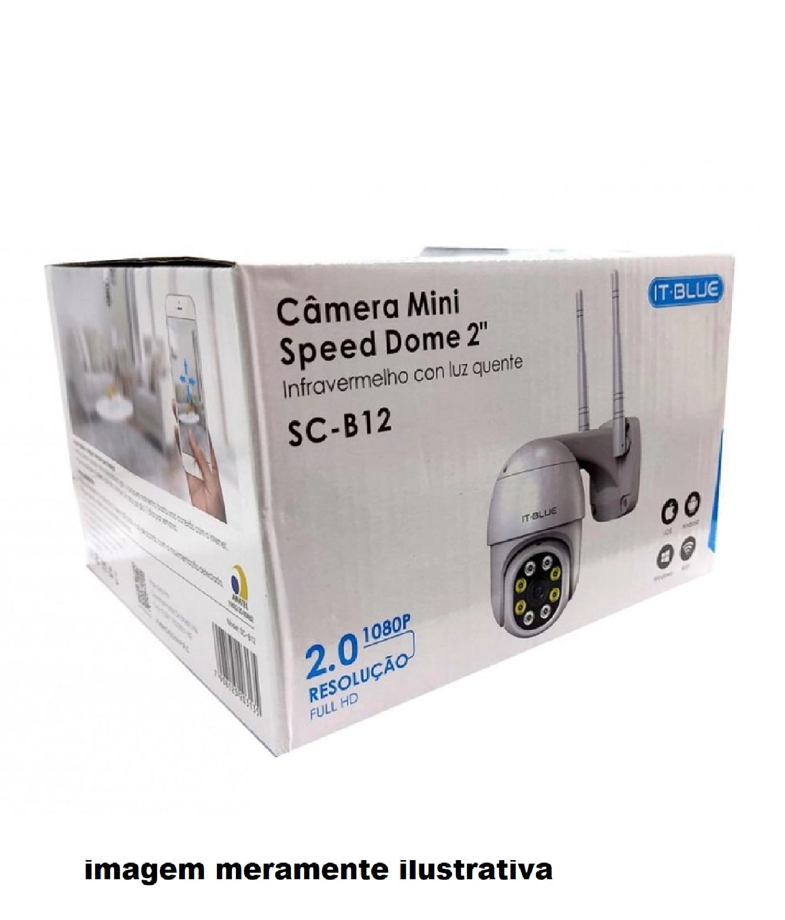 Somos Importador e distribuidor de Câmera Segurança Externa Wifi Full ...