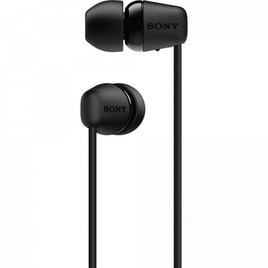 Somos Importador e distribuidor Fone de Ouvido Bluetooth WI-C200 Preto SONY Somos Importador e distribuidor Fone de Ouvido Bluetooth WI-C200 Preto SONY