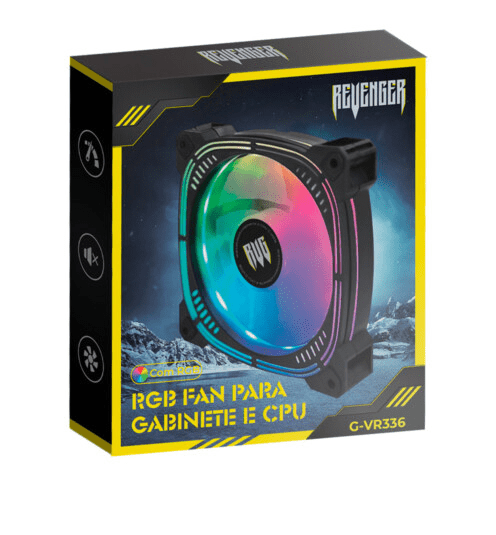 Somos especialista na venda de Cooler Fan RGB para Gabinete PC 120mm ...