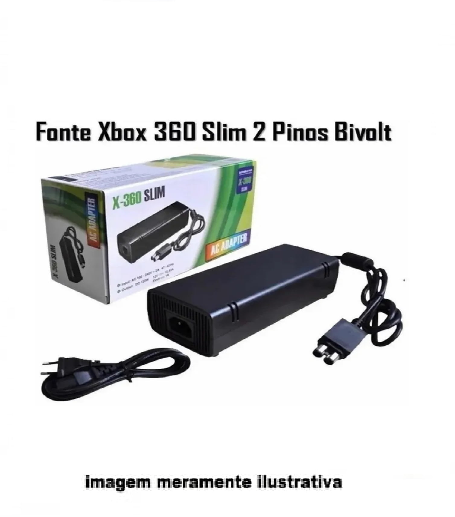 Somos Importador e distribuidor de FONTE XBOX X3602 PINOS BIVOLT