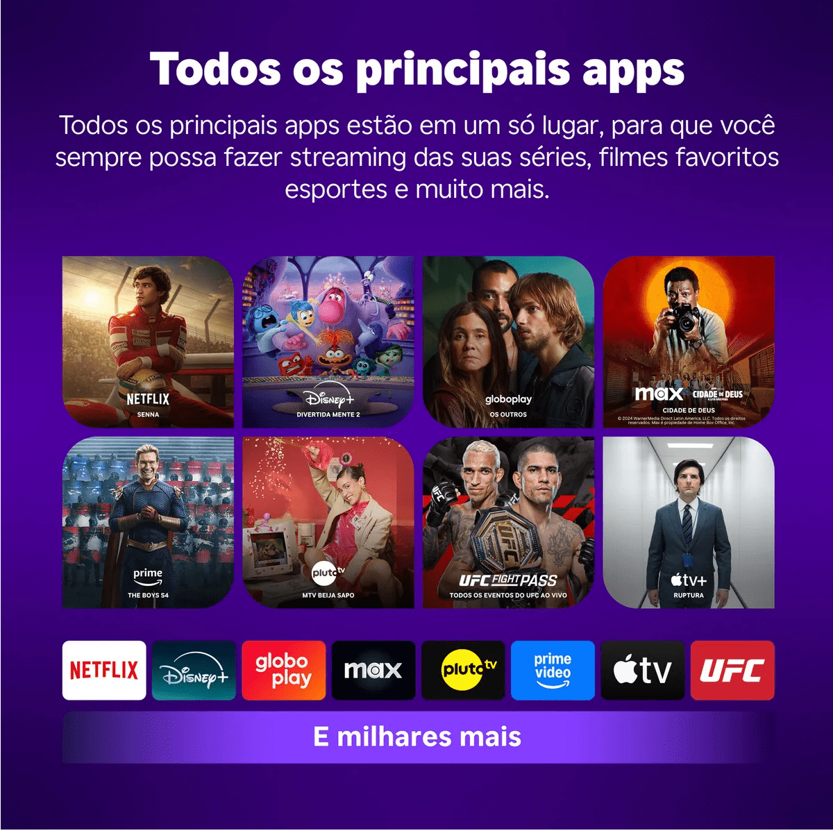 Roku Streaming Stick Original | TV Box Smart com Voz e Wi-Fi Longo ...